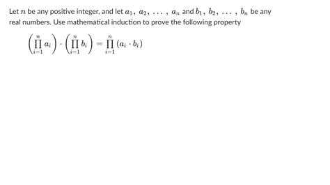 Solved Let N Be Any Positive Integer And Let Ai A2 Chegg Com