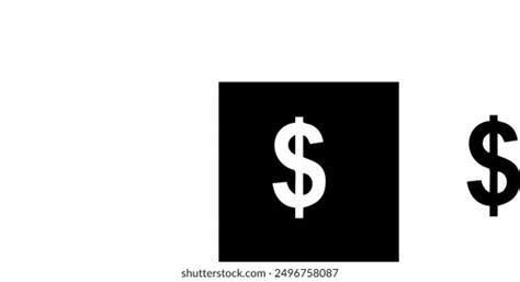 Dollar Sign Symbol Used Represent Currency Stock Vector Royalty Free 2496758087 Shutterstock