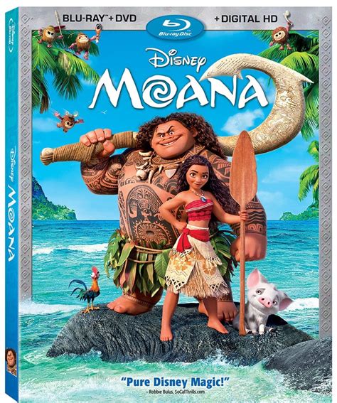 Moana Blu Ray Dvd Digital Hd