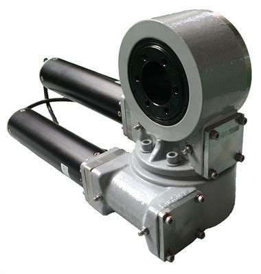 3 Inch Slewing Dual Axis Drive With 24V DC Motor Manufacturers And Suppliers China Customized