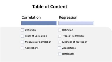 Correlation Definition Statistics 11 Correlations Definitions A
