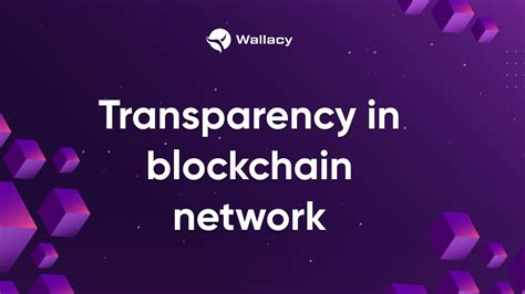 Transparency In Blockchain Network Wallacy