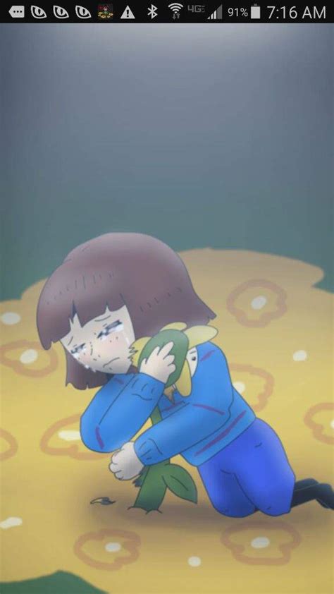 Frisk I Just Wake Up And Your Hugging Me Now And Why Are You Crying