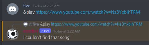 andplay cannot play links wrapped in · issue 226 · esmbot esmbot · github