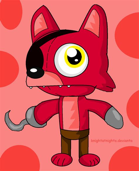 Foxy Plushie by KnightAtNights on DeviantArt