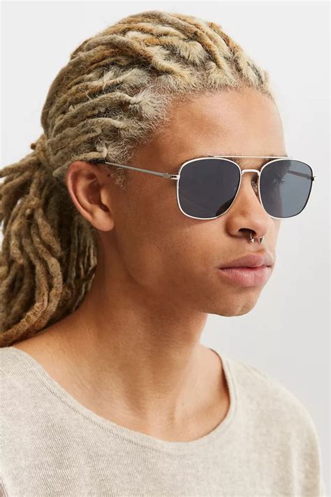Square Aviator Sunglasses Urban Outfitters