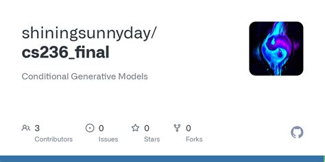 Github Shiningsunnyday Cs236 Final Conditional Generative Models
