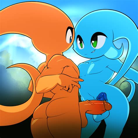 Rule 34 Alien Balls Blue Eyes Duo Femboy Girly Green Eyes Male Male