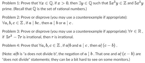 problem 1 prove that ∀x∈q if x 0 then ∃y∈q such