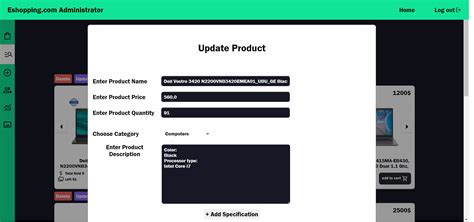 Github Tugushigiorgiecommerce Website With Spring Boot Vue Js