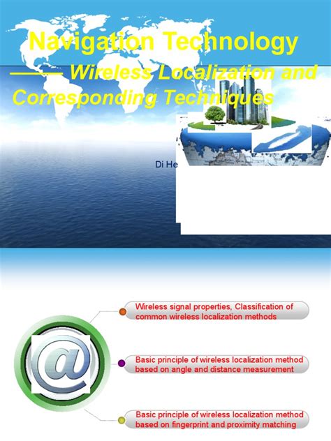 Wireless Localization Pdf Radio Propagation Radio