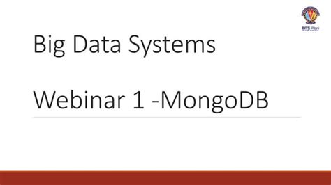 Mongodb Presentation Pptx