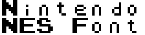 Nintendo NES Font DaFоит 𝓈𝓉𝓎𝓁𝑒