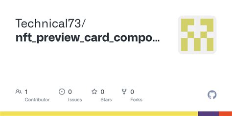 Github Technical73nftpreviewcardcomponent