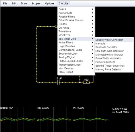 Html5 Circuit Simulator Electronics Lab