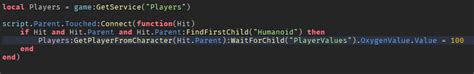 Changing Player Values With Hit Function Scripting Support