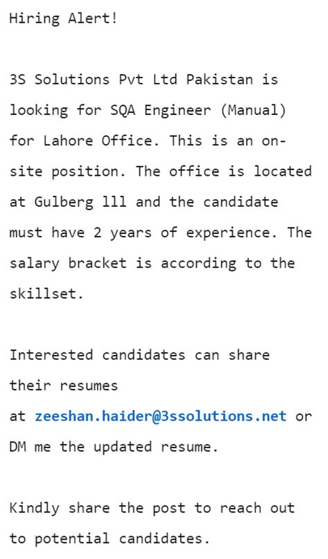 Looking For Sqa Engineer Manual