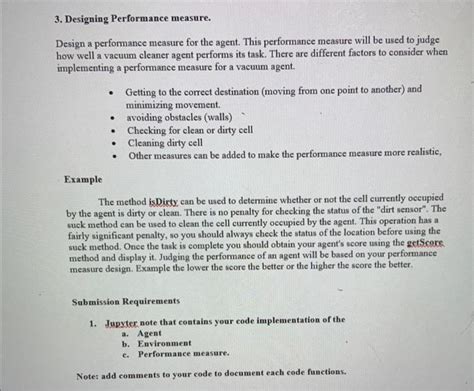 Solved Please Design Python Program Simulate Vacuum Cleaner