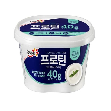 빙그레 요플레 프로틴플레인 400g 홈플러스