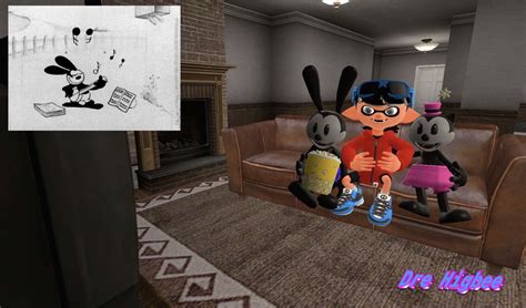 Movie Night With Oswald And Ortensia By Mcdnalds2016 On Deviantart