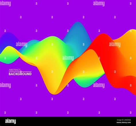 Colorful Abstract Background Dynamic Effect Futuristic Technology Style Motion Vector