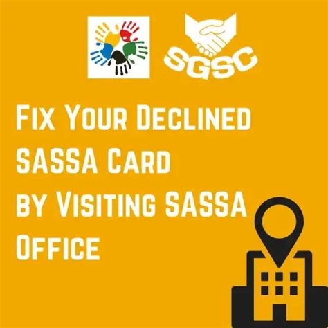 Sassa Card Declined And Not Working At Atms Fix It Now