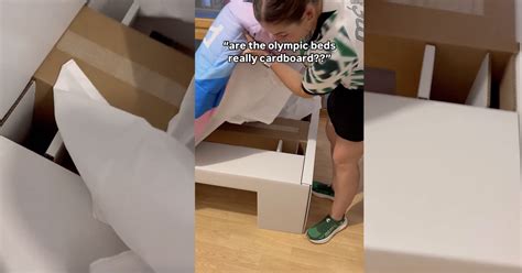 Paris Olympics Athletes Shocked By Uncomfortable Cardboard Beds News