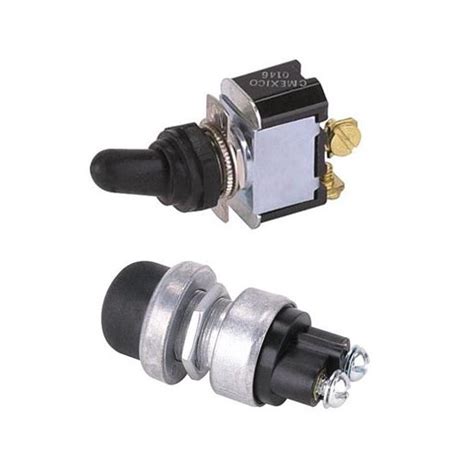Speedway Motors Push Button And Toggle Switch Kit