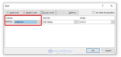 how to sort merged cells of different sizes in excel 2 easy ways