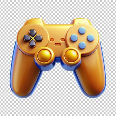 Free Psd Gamepad Game Controller Icon Isolated 3d Premium Ai Generated Psd