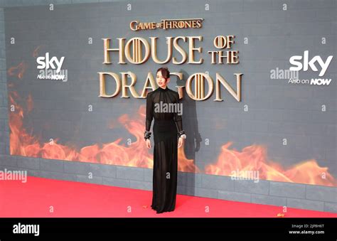 Sonoya Mizuno Game Of Thrones House Of The Dragon World Premiere Leicester Square Gardens