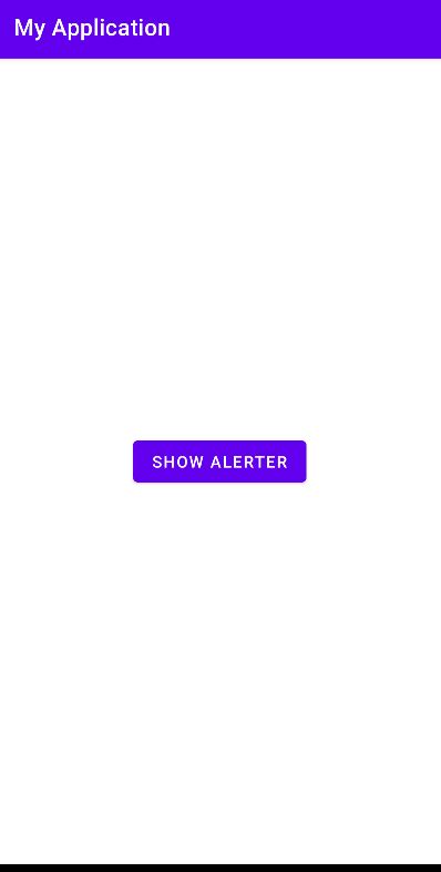 Create Popup Message Using Alerter Library In Android Java By Hasper Ong Medium