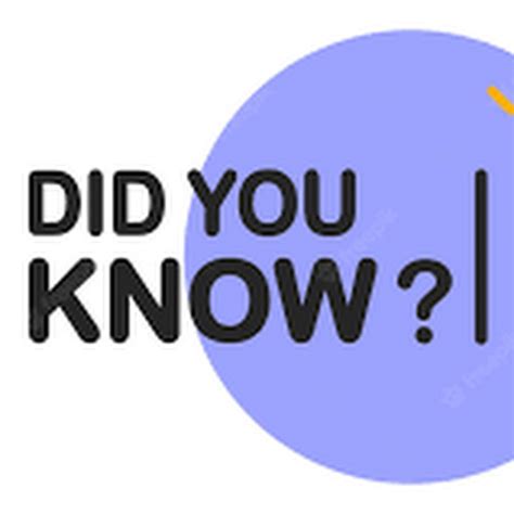 Did You Know Facts And Comedy Youtube