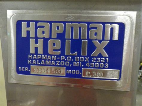 Hapman Flexible Screw Conveyor Feeder High Performance Packaging