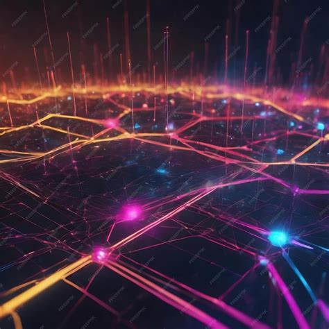 Premium Photo Digital Cyberspace And Digital Data Network Connections Concept