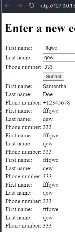 Creating Contact List With Form Not Working Javascript The Freecodecamp Forum