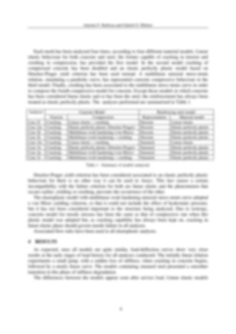 Solution Analysis Of Reinforced Concrete Structures Using Ansys Nonlinear Concrete Model 1