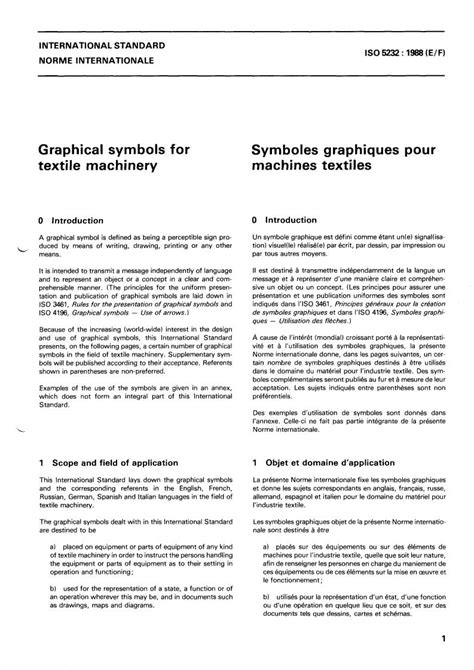 ISO 5232:1988 - Graphical symbols for textile machinery