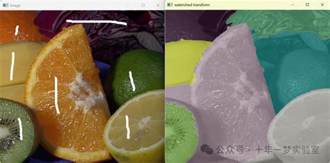 【opencv】示例 Watershedcpp 通过用户的鼠标输入分水岭算法可以使得图像的不同部分分割开来 Csdn博客