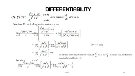 complex function