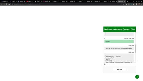 chat widget state is wrong after ending a chat · issue 73 · amazon