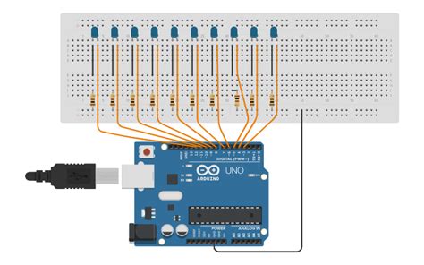 circuit design for loop iteration tinkercad