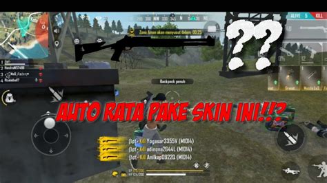 Ranked Match Squad Ditinggal Solo Auto Rata Pake Skin Senjata Ini