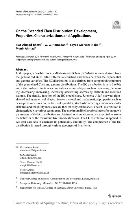 On The Extended Chen Distribution Development Properties Characterizations And Applications