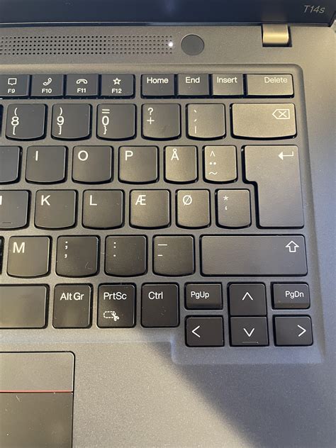 Attention Nordics The Narrower Keyboard On The T S Gen Slims Down Our Letters R Thinkpad