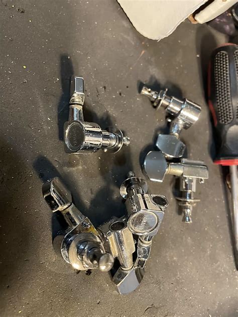 Yamaha Unknown 80 90 Original 6 Inline Tuners Reverb