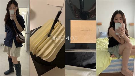 Vlog 무더운 8월 생일 브이로그 ☀️ 서울 도재상 다녀왔다 로서울 베딩 교체 도예 작업 일상 브이로그 Youtube