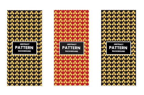 Premium Vector Geometric Abstract Seamless Pattern Background Design