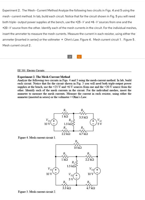 solved experiment 2 ﻿the mesh ﻿current method analyze the