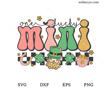 One Lucky Mama Svg Dxf Eps Png Cut Files
